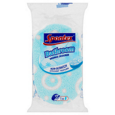 Spontex Scouring Pad Blue/White (One Size) at B&Q