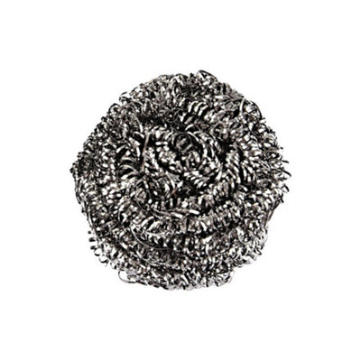 Spontex Tough Scourer (Pack Of 4) Silver (One Size)