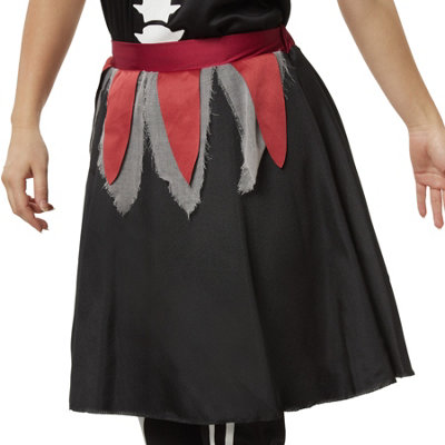 Spooky Skull Lady Costume 302416 - black XXL