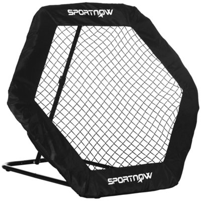 SPORTNOW Foldable Rebounder Net, Football Training Net with Adjustable ...