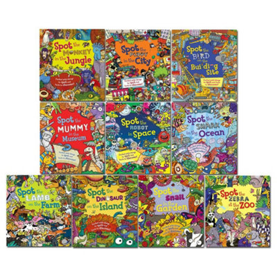 Spot Facts To Discover 10 Picture Books Children Collection By ...