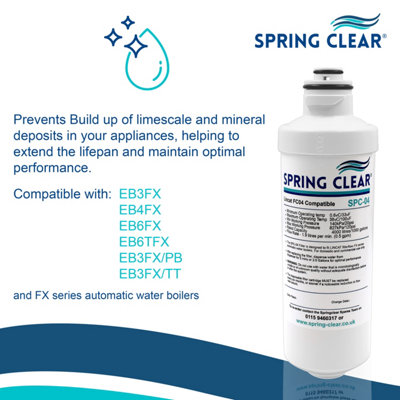 Spring Clear SPC-04 Lincat FC04 Compatible Boiling Water Filter ...