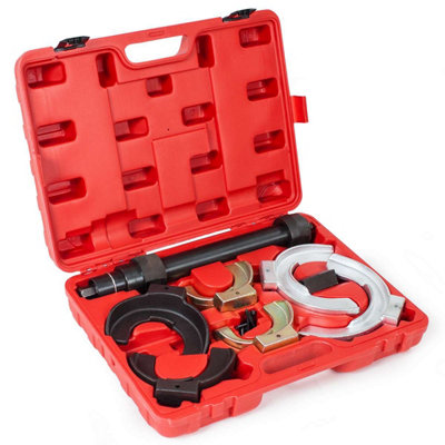 Spring compressor set for McPherson struts - red | DIY at B&Q
