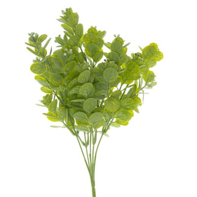 Spring Herb Greenery Bunch Artificial Plant - Fabric/Plastic - L8 x W8 ...