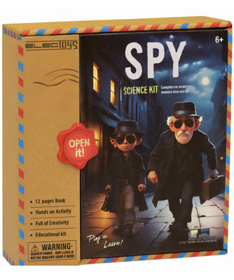 Spy Science Kit with Detective Activities for Kids