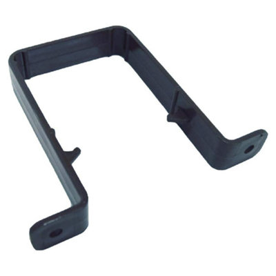 Square 65mm Downpipe Brackets UV Resistant Gutter Bracket Clips Gutter ...