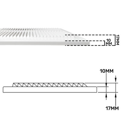 SQUARE air vent with no screws visible cover plate and fly screen,flat ...