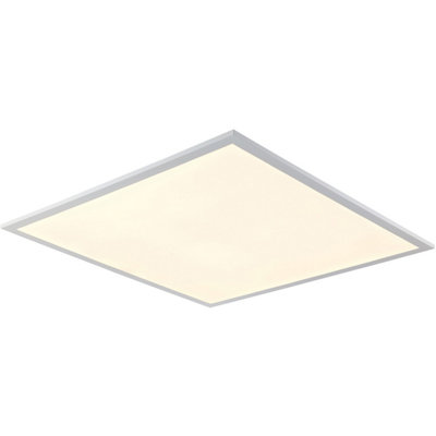Square Backlit LED Ceiling Panel Light - 595mm x 595mm - 40W CCT LED ...