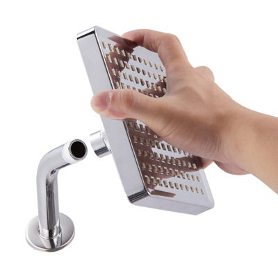 Square Fixed Overhead Rainfall Shower Head