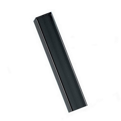 Square Flat Top Bolt-Down Blank Post, Any Railings - Solid Steel - L50 ...