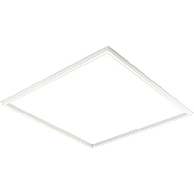 Square Frame LED Ceiling Panel Light - 590 x 590mm - 40W Cool White LED