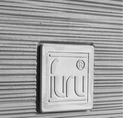 Square FURU Style Look Planter Tall Flower Plant Pot Indoor Outdoor ...