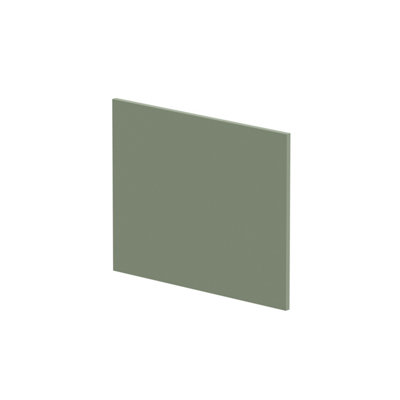 Square MDF Reversible Shower Bath End Panel - 700mm - Satin Green ...