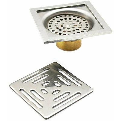 Square Shower Drain Smell Proof Floor Trap,Stainless Steel Floor Drain ...