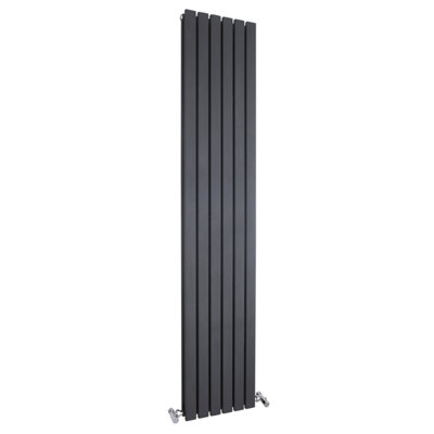 Square Vertical Double Panel Radiator - 1800mm x 354mm - 3878 BTU ...