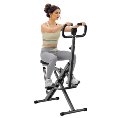 Squat Machine for Home, Foldable Exercise Equipment, Squat Rowing ...