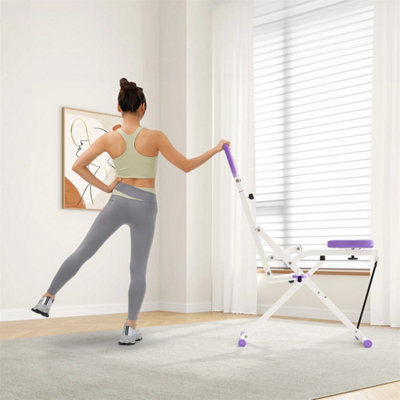 Squat Machine with LCD Monitor Squat Exercise Equipment