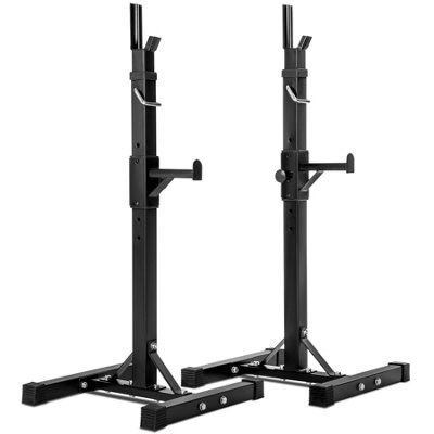Squat Rack - adjustable height, for squats and bench press, 12 heights ...