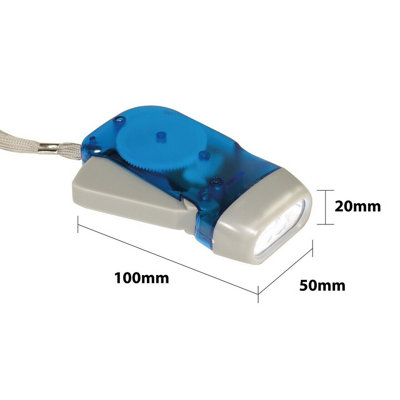 Squeeze Charge LED Dynamo Torch - Compact Pocket-Size Eco-Friendly ...