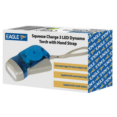 Squeeze Charge LED Dynamo Torch - Compact Pocket-Size Eco-Friendly ...