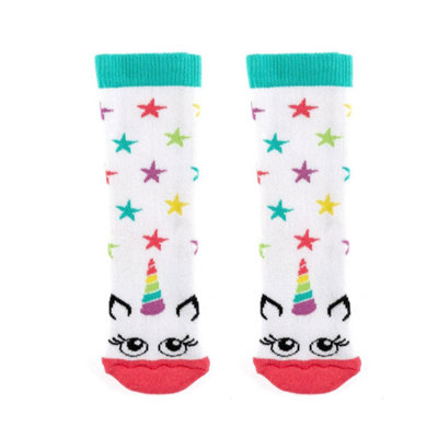 Squelch Childs Wellie Socks 3-6yrs Unicorn