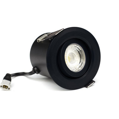 Squid Ink Blue 6W LED Downlight - 3K Warm White - Dimmable & Tilt IP44 ...