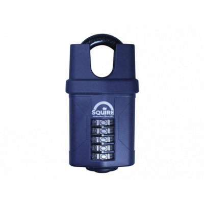 Squire Cp Combination Padlock Multi Colour (5-Wheel 60mm Close Shackle)