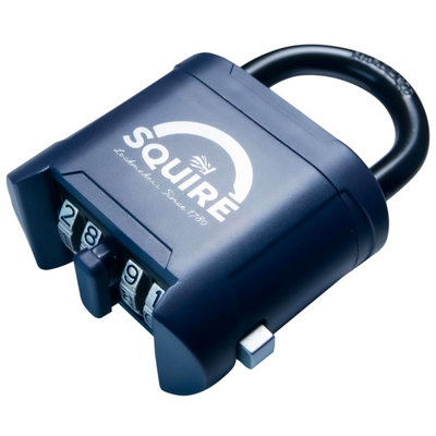 Squire Mystic Combi Bf 60 Heavy Duty Combination Padlock - 4 Wheel Code ...