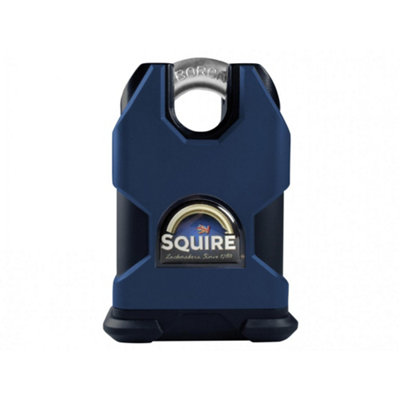 Squire Stronghold Solid Steel Padlock Multi Colour (50mm Closed Shackle ...