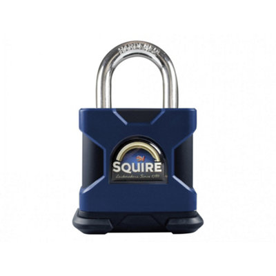 Squire Stronghold Solid Steel Padlock Multi Colour (50mm Keyed Alike CEN4)