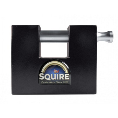 Squire Ws75s Stronghold Container Block Lock Multi Colour (80mm)