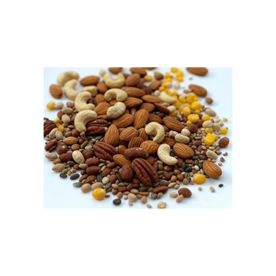 Squirrel Food Mix Premium Wildlife Blend of Nuts Seeds & Corn