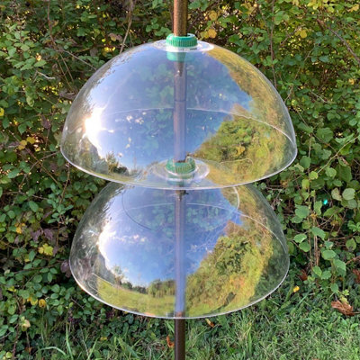 Squirrel Proof Baffle Protection for Wild Bird Feeders (Set of 2) | DIY ...