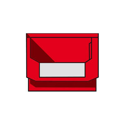 SSI Storage Bins 230 x 140 x 130mm Red SB2RE Qty 10 SSI SCHAEFER