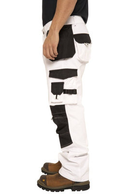 SSS Mens Painters Trousers Decorators Work Trouser Mens Holster Pockets ...