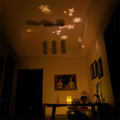 St Helens Home and Garden LED Candle Projector Star