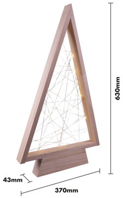 St Helens Home and Garden Wooden Self Assembly Battery Powered ...