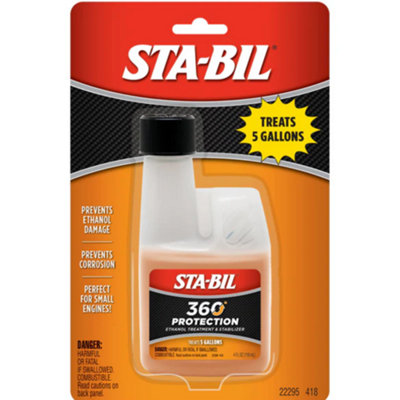 STA-BIL 360 Protect Ethanol Treatment & Stabilizer Fuel Efficiency 4oz ...