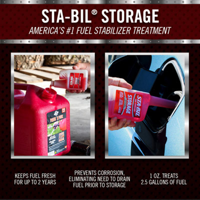 STA-BIL Stabil Fuel Stabilizer Storage Petrol Additive Treatment 473ml 16oz