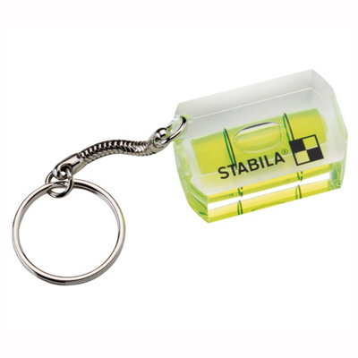 Stabila 102 Level Key Ring 35mm Keyring Spirit Level STB102