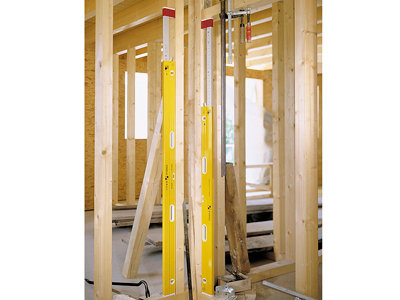 Stabila 17709 106T-213 Extendable Spirit Level 3 Vial 213-376cm STB106T213