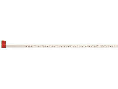 Stabila 17709 106T-213 Extendable Spirit Level 3 Vial 213-376cm STB106T213