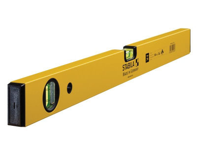 Stabila 70-60 Spirit Level 60cm with 2 Vials for Accurate Leveling