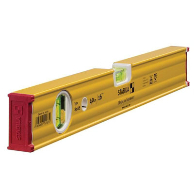 Stabila 80 As Single Plumb Box Section Spirit Level Multi Colour (19163 ...