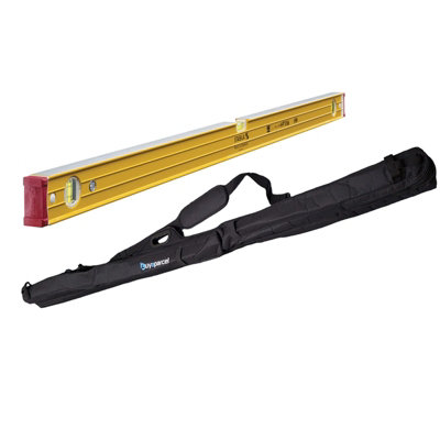 STABILA 96-2 4FT SPIRIT LEVEL 120CM 3 VIAL + PADDED LEVEL BAG 15229 ...