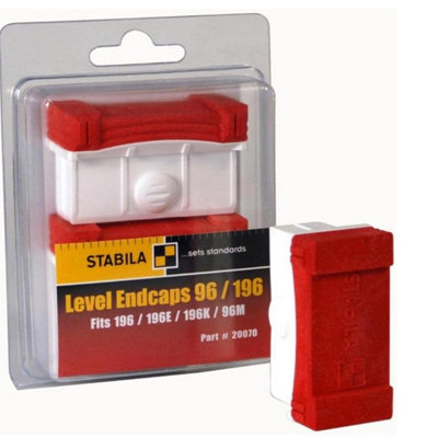 Stabila Replacement Pair of End Cap for 196-2 96-2 Range STB1962120 ...