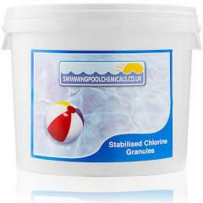 Shop Stabilised Chlorine Granules Swimming Pool Chemicals 10kg