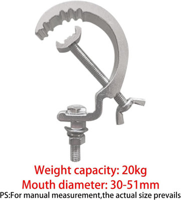 Stage light clamps with safety edge aluminium alloy truss clamps, for ...