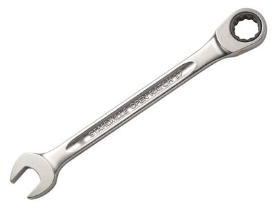 Stahlwille - Series 17F Ratchet Combination Spanner 18mm | DIY at B&Q