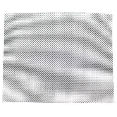 Stainless 1x8 Steel Woven Wire Mesh 30cm x 30cm